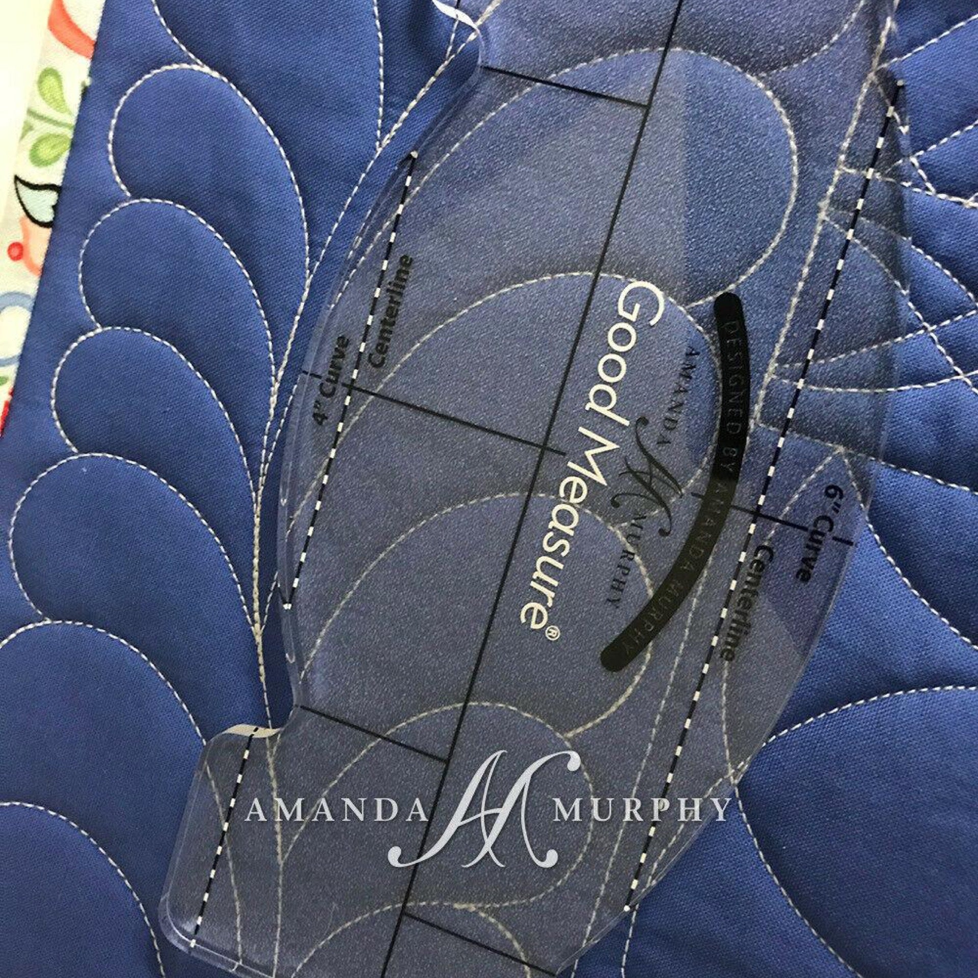 Good Measure A. Murphy Every Feather Spine Template Longarm | Country ...